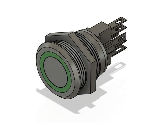Power Switch 3D model | CGTrader