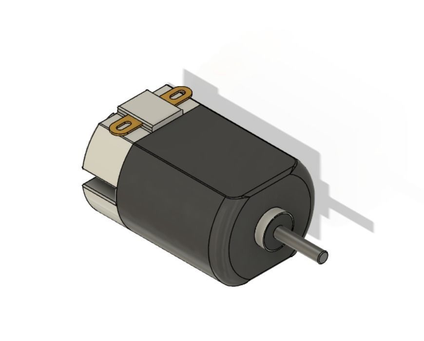 DC motor 3D model | CGTrader