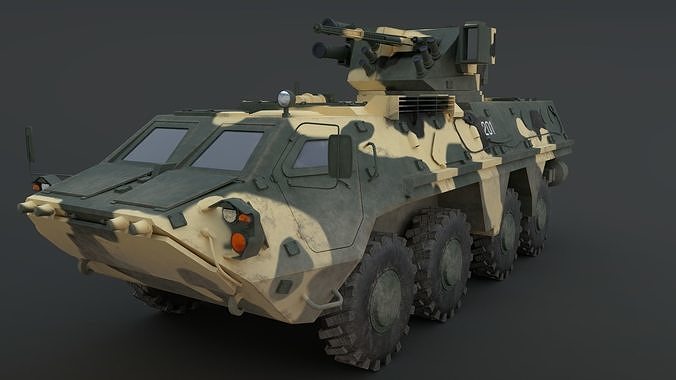 BTR-4 Bucephalus 3D model | CGTrader