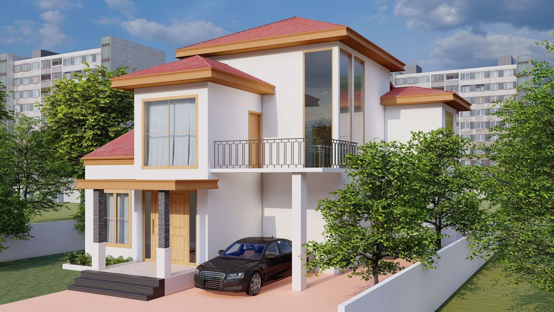 3d Architecture House 3D model | CGTrader