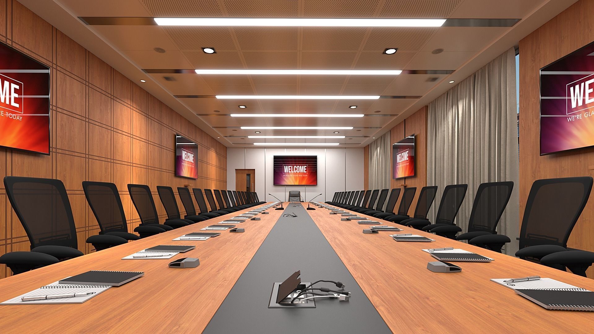 Conference Room 3D model | CGTrader
