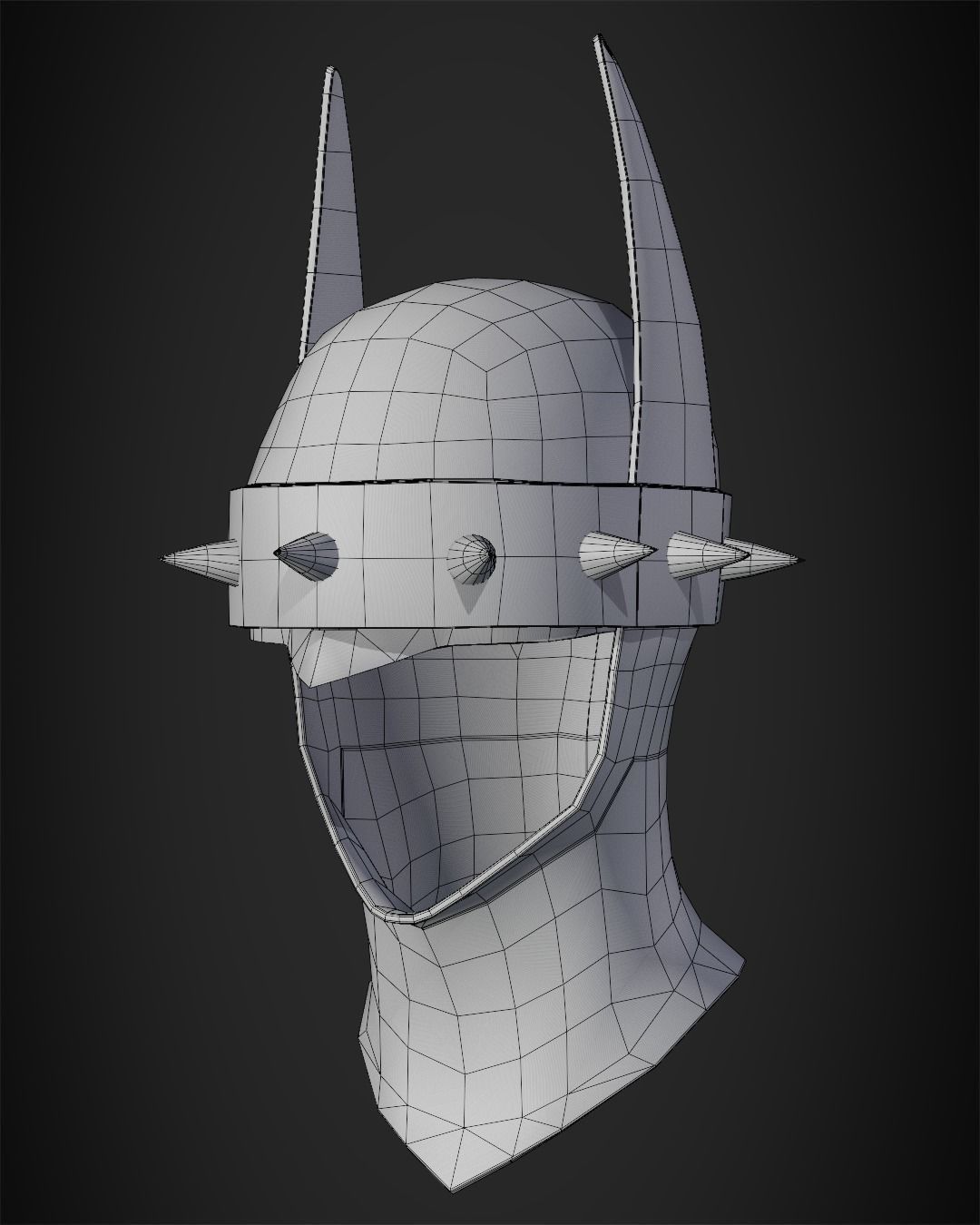 The Batman Who Laughs Mask for Cosplay 3D model 3D printable | CGTrader