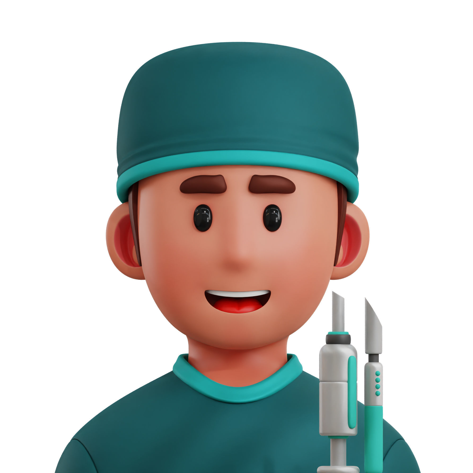 3D model Health Profession Icon Pack 3D Model VR / AR / low-poly | CGTrader