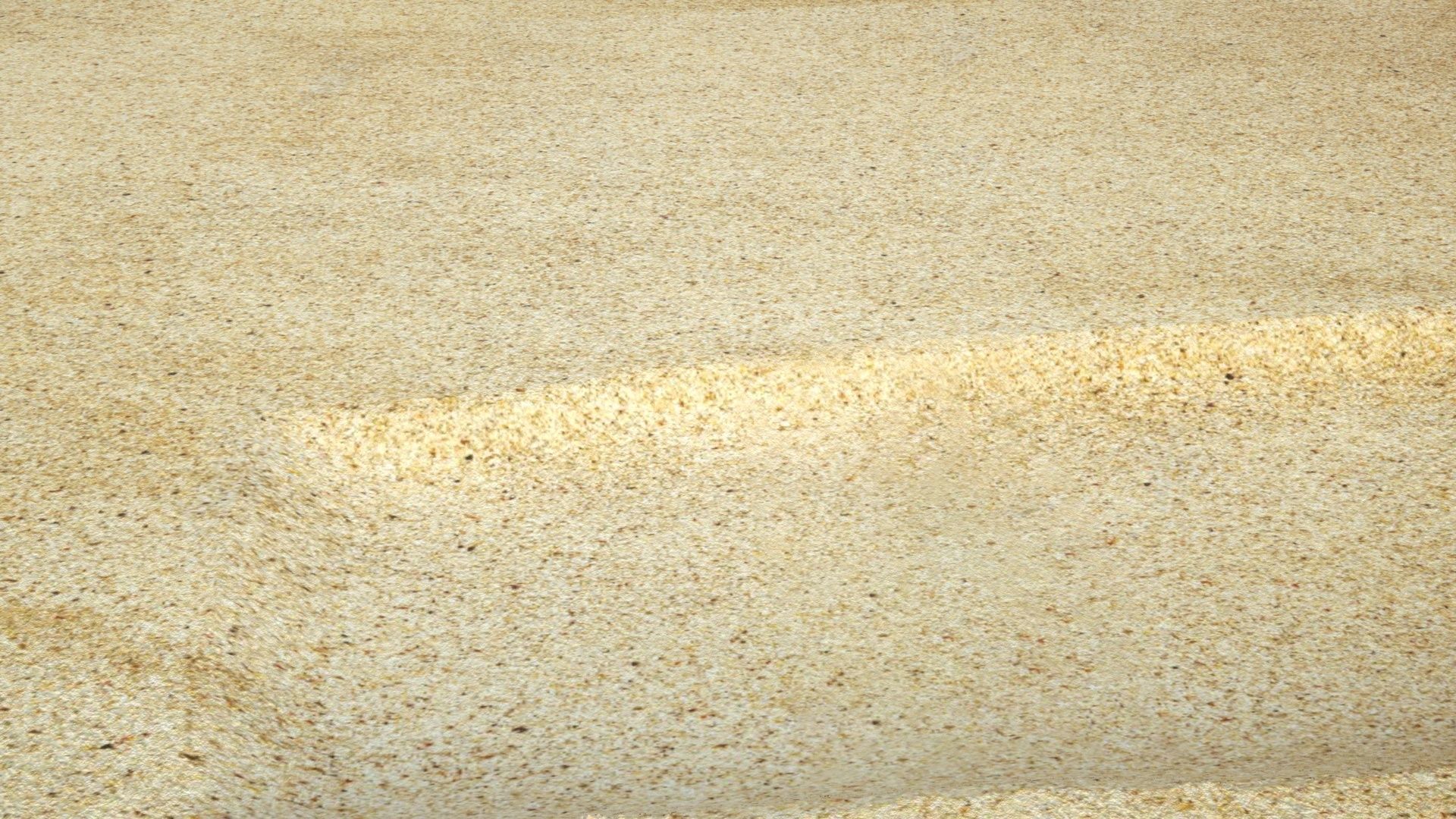 sand sand pile sand 3D model | CGTrader