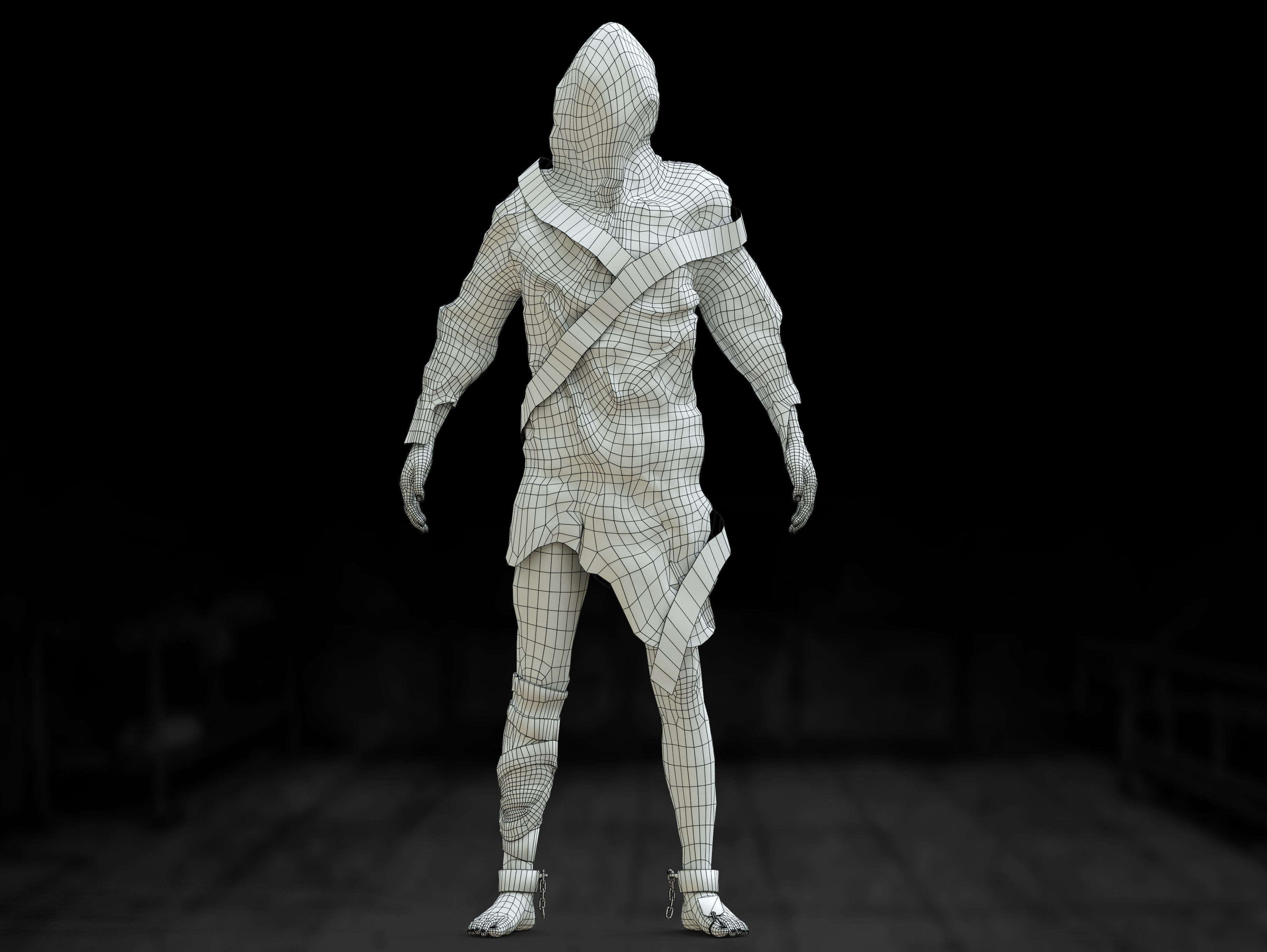 3D model Walking Dead VR / AR / low-poly rigged | CGTrader