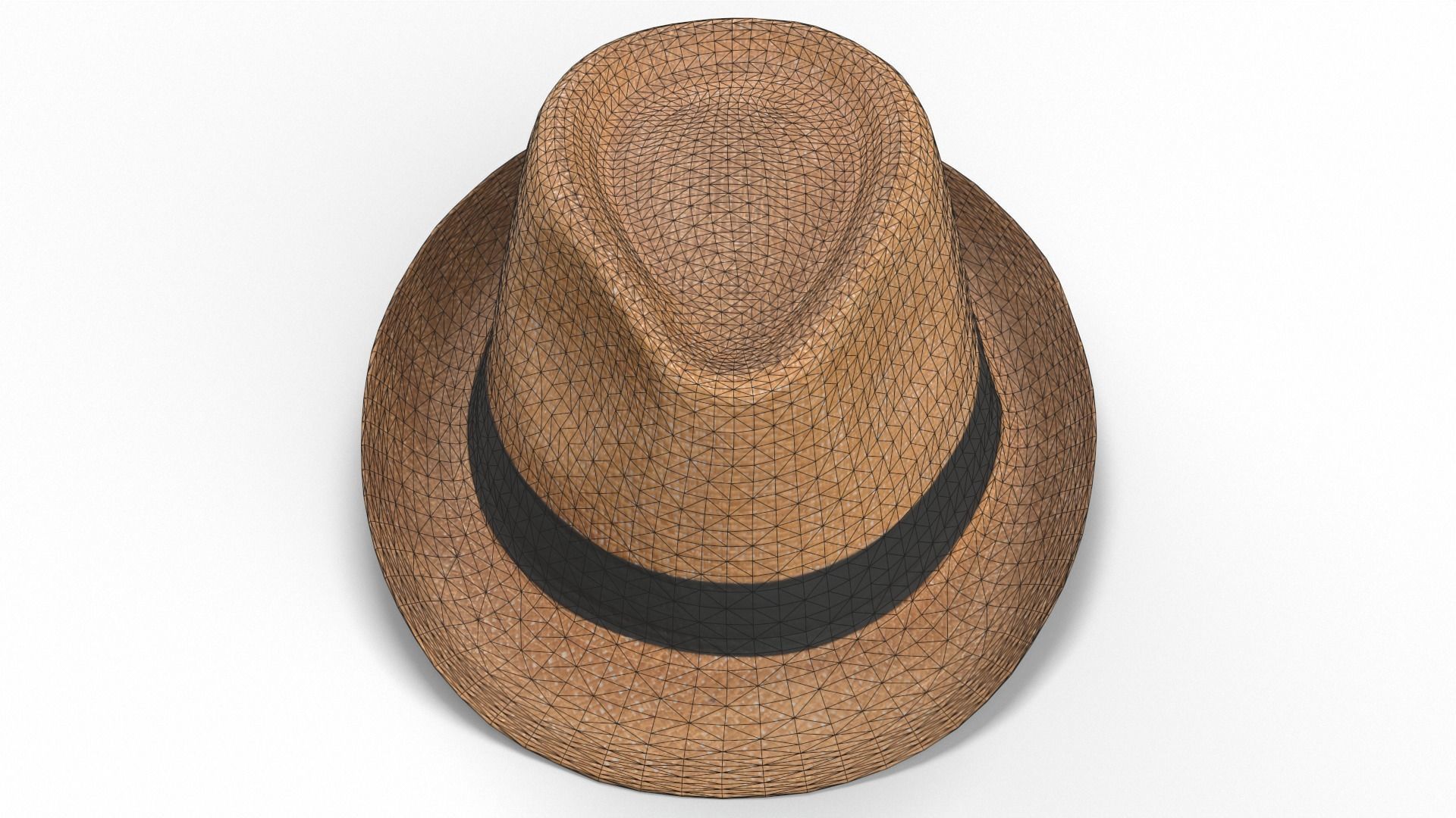 3D model Straw Hat VR / AR / low-poly | CGTrader