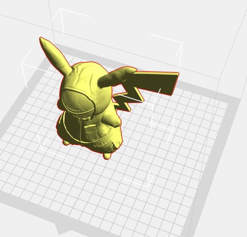 Pikachu Squid Game 3D model 3D printable | CGTrader