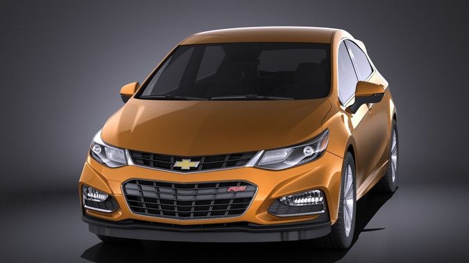 Chevrolet Cruze RS hatchback 2016 VRAY 3D model | CGTrader