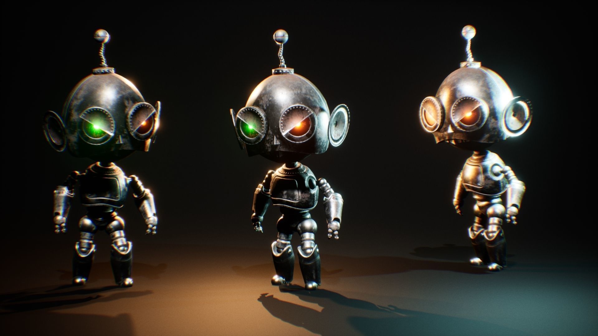 3D model Wicked Robot VR / AR / low-poly | CGTrader