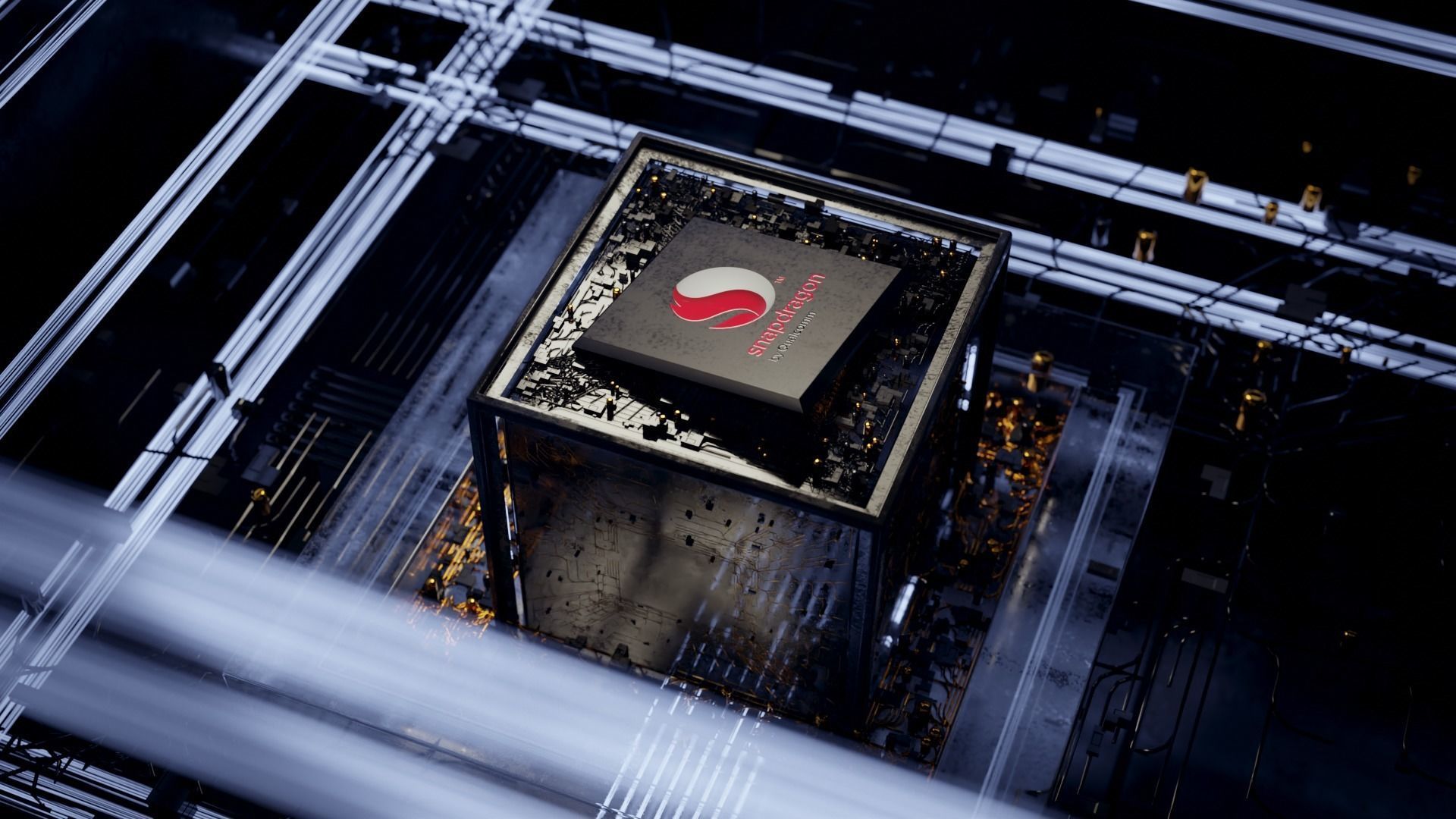 animated cpu shot in blender 3D model animated | CGTrader