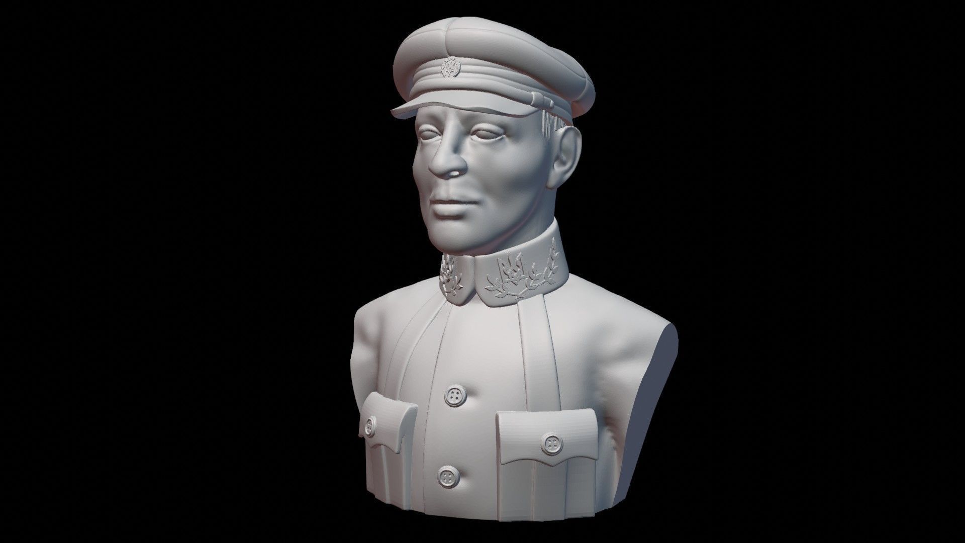 Otaman Symon Petliura Bust 3D model 3D printable | CGTrader