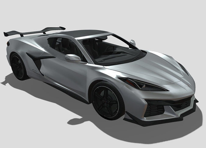 Chevrolet Corvette C8 Z06 3D model | CGTrader