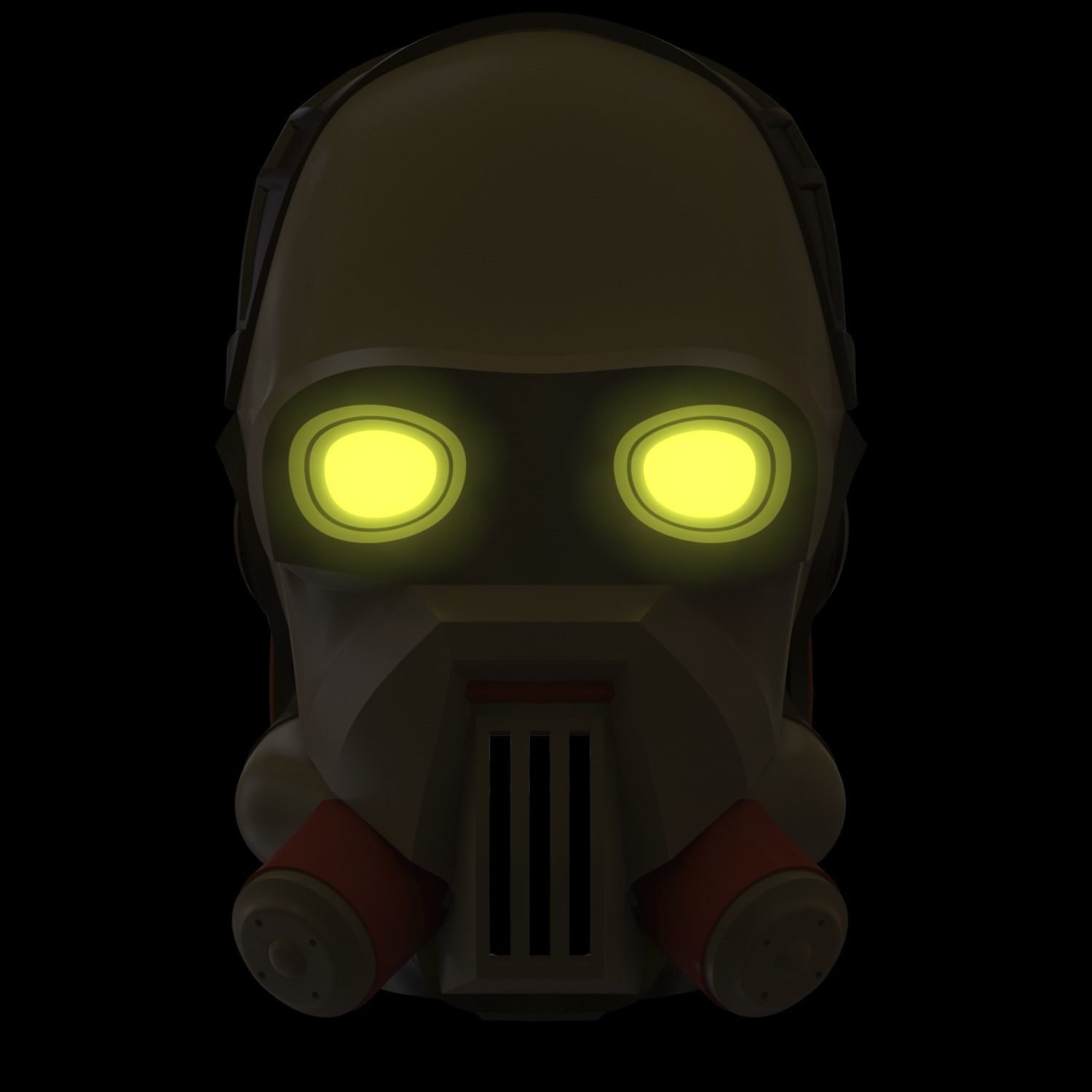 Half Life 2 Elite Civil Protection Helmet for Cosplay 3D model 3D ...