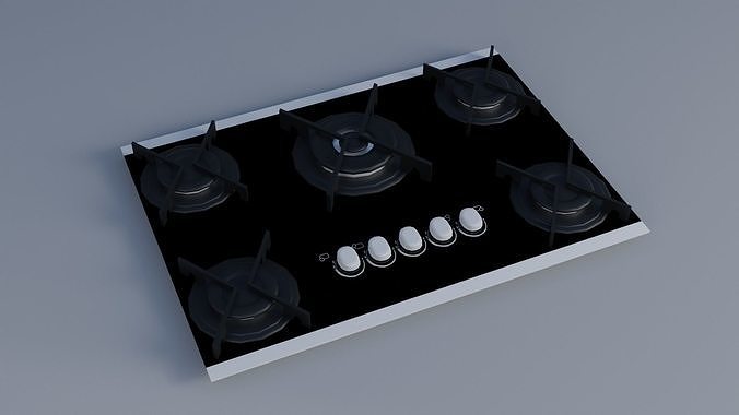 3D model Hob Cooktop VR / AR / low-poly | CGTrader