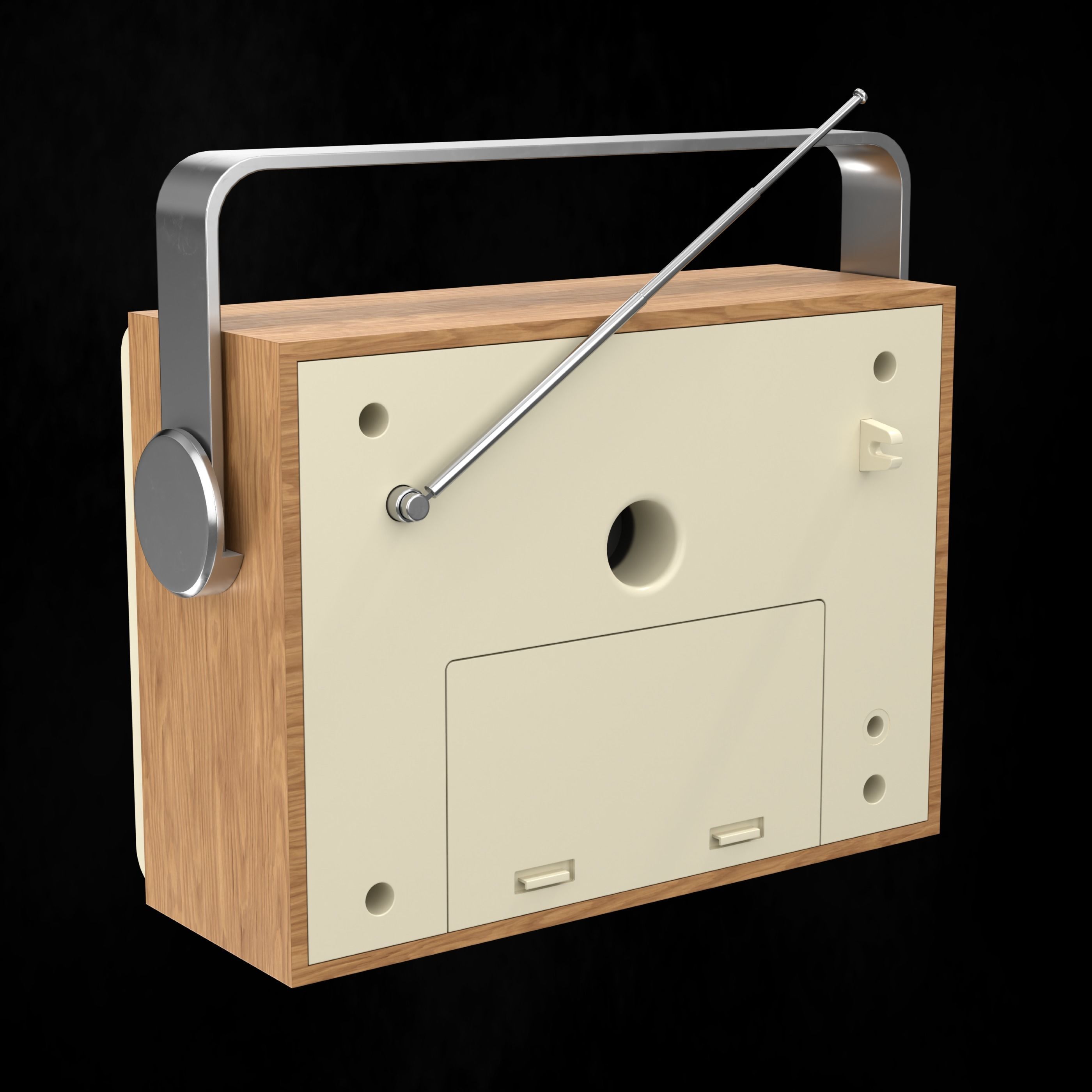 3D model Philips AE5020 Portable Radio VR / AR / low-poly | CGTrader