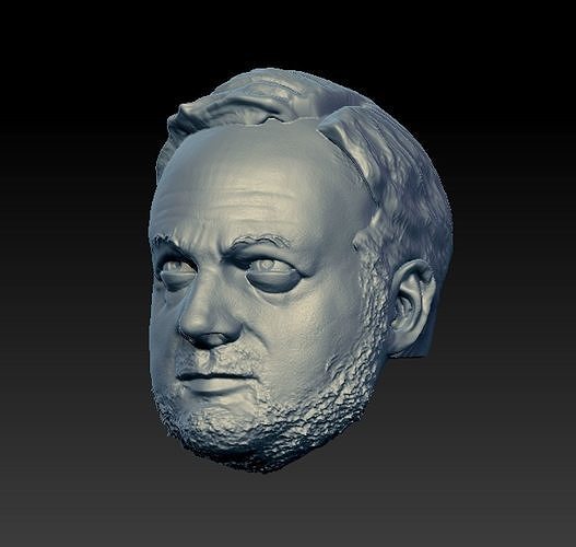 Alex Jones Calm 3D model 3D printable | CGTrader