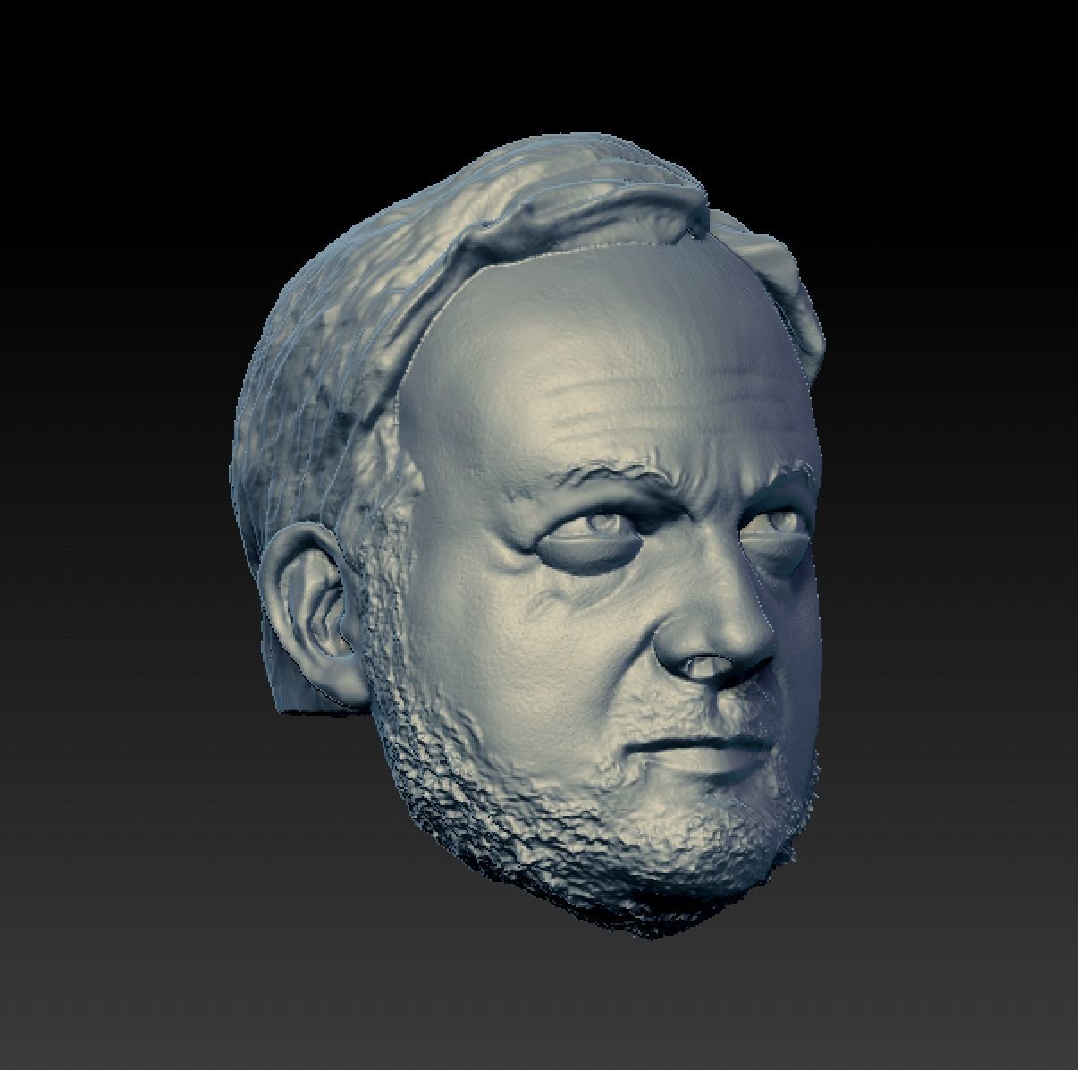 Alex Jones Calm 3D model 3D printable | CGTrader