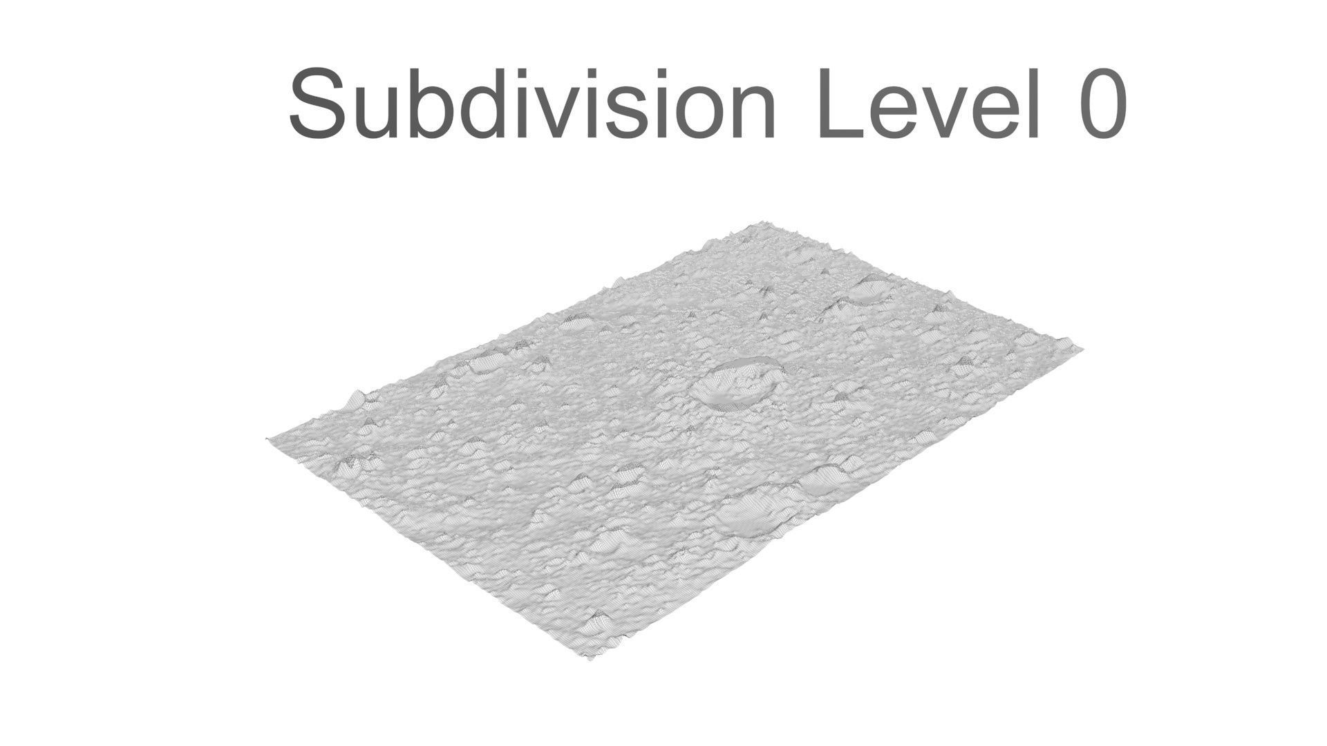 Moon Surface 3D model | CGTrader