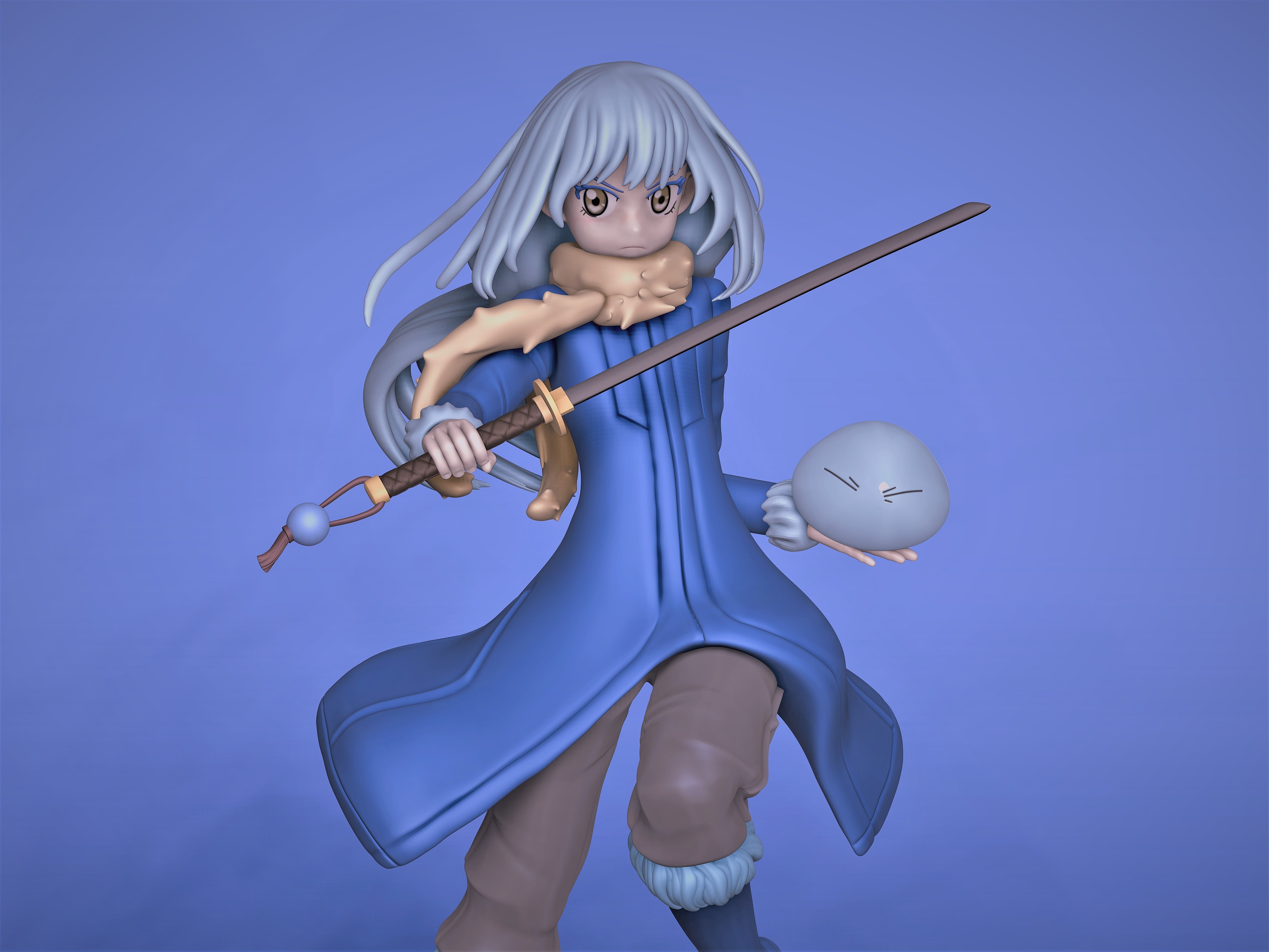 RIMURU - THAT TIME I GOT REINCARNATED AS A SLIME 3D model 3D printable ...