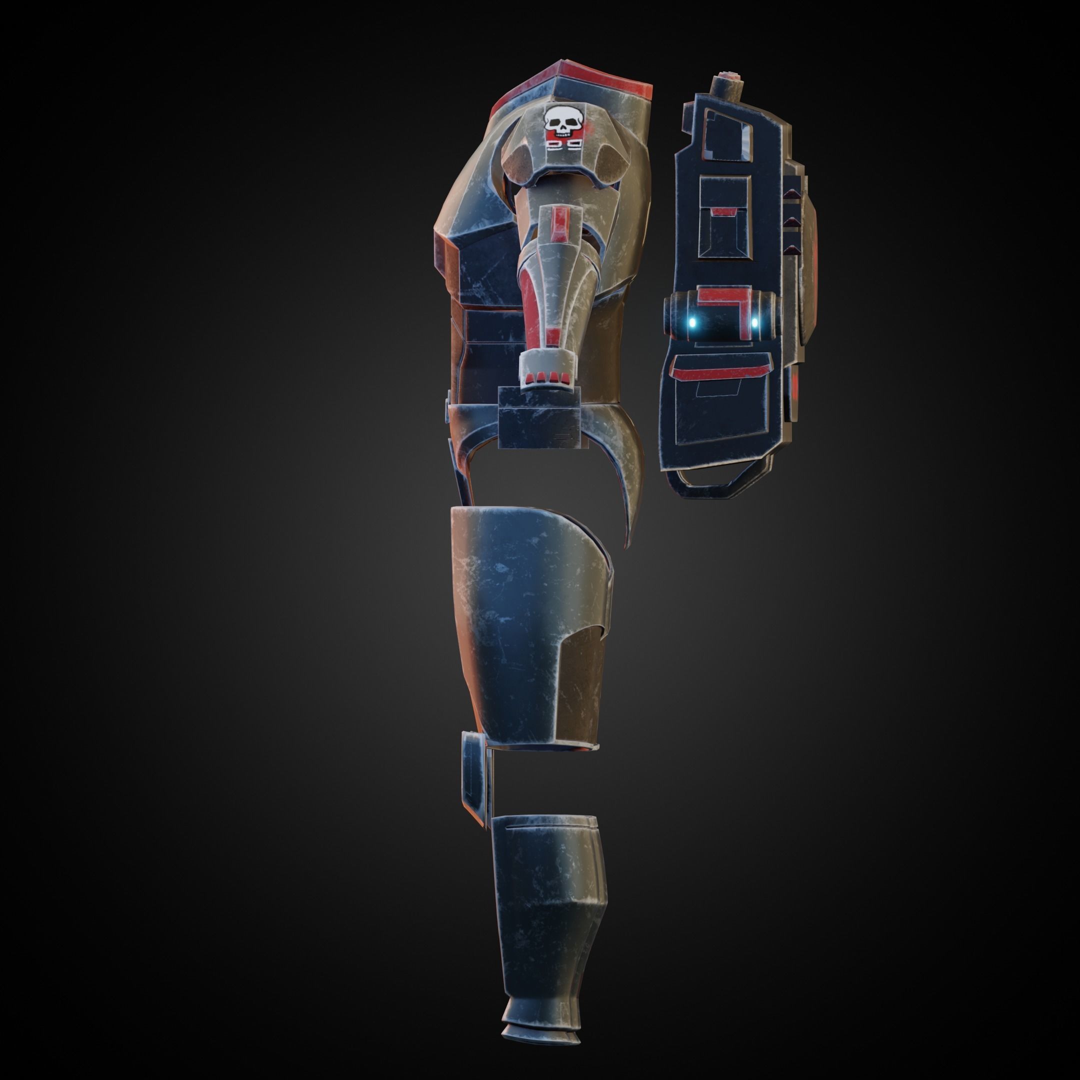 The Bad Batch Wrecker Armor for Cosplay 3D model 3D printable | CGTrader