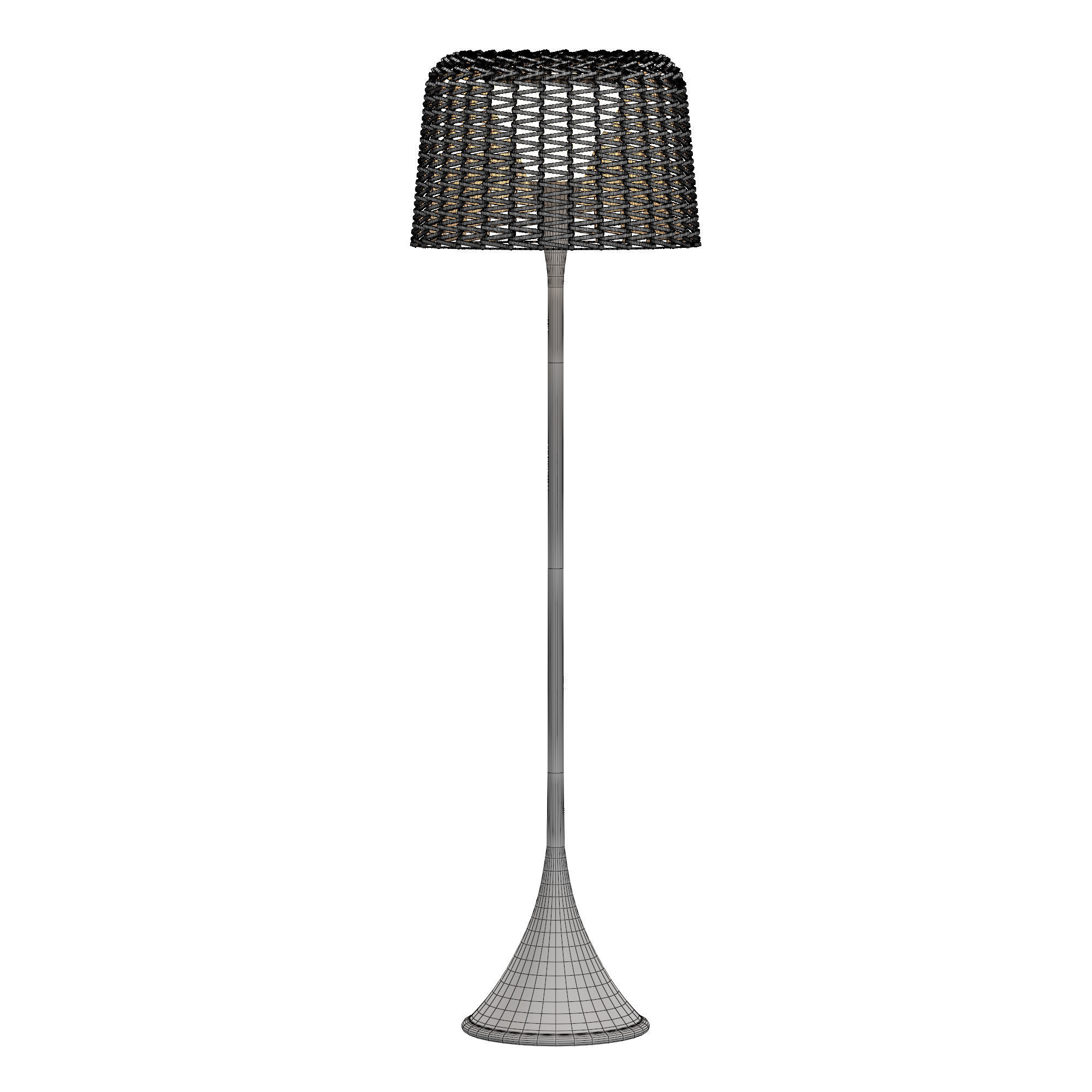 Ambient Mesh Gloster Floor Lamp 3D model | CGTrader