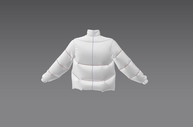 PUFFER JACKET 3D model | CGTrader