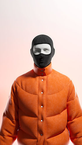 PUFFER JACKET 3D model | CGTrader