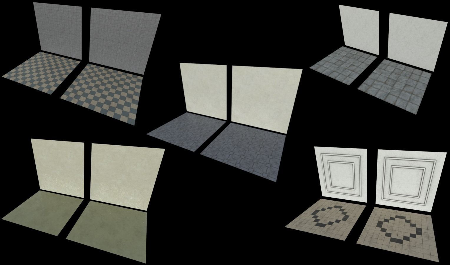 3D model Modular Police Station Props Pack VR / AR / low-poly | CGTrader