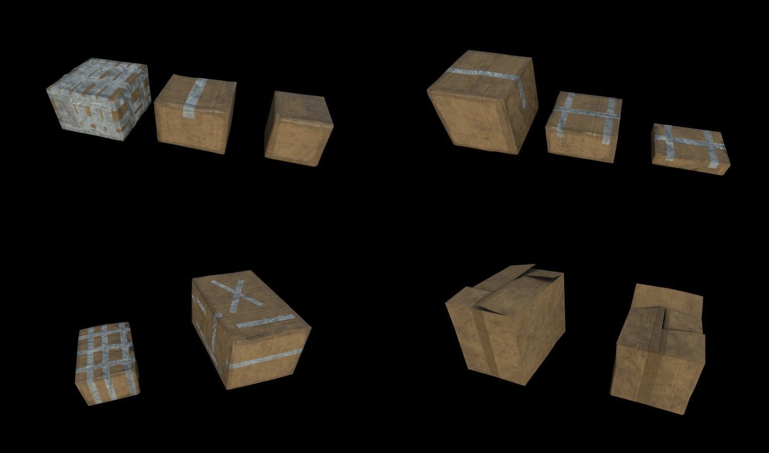 3D model Modular Police Station Props Pack VR / AR / low-poly | CGTrader