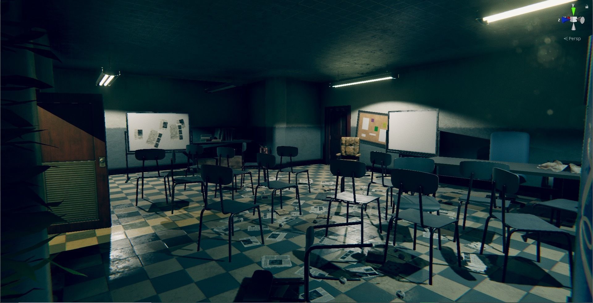 3D model Modular Police Station Props Pack VR / AR / low-poly | CGTrader