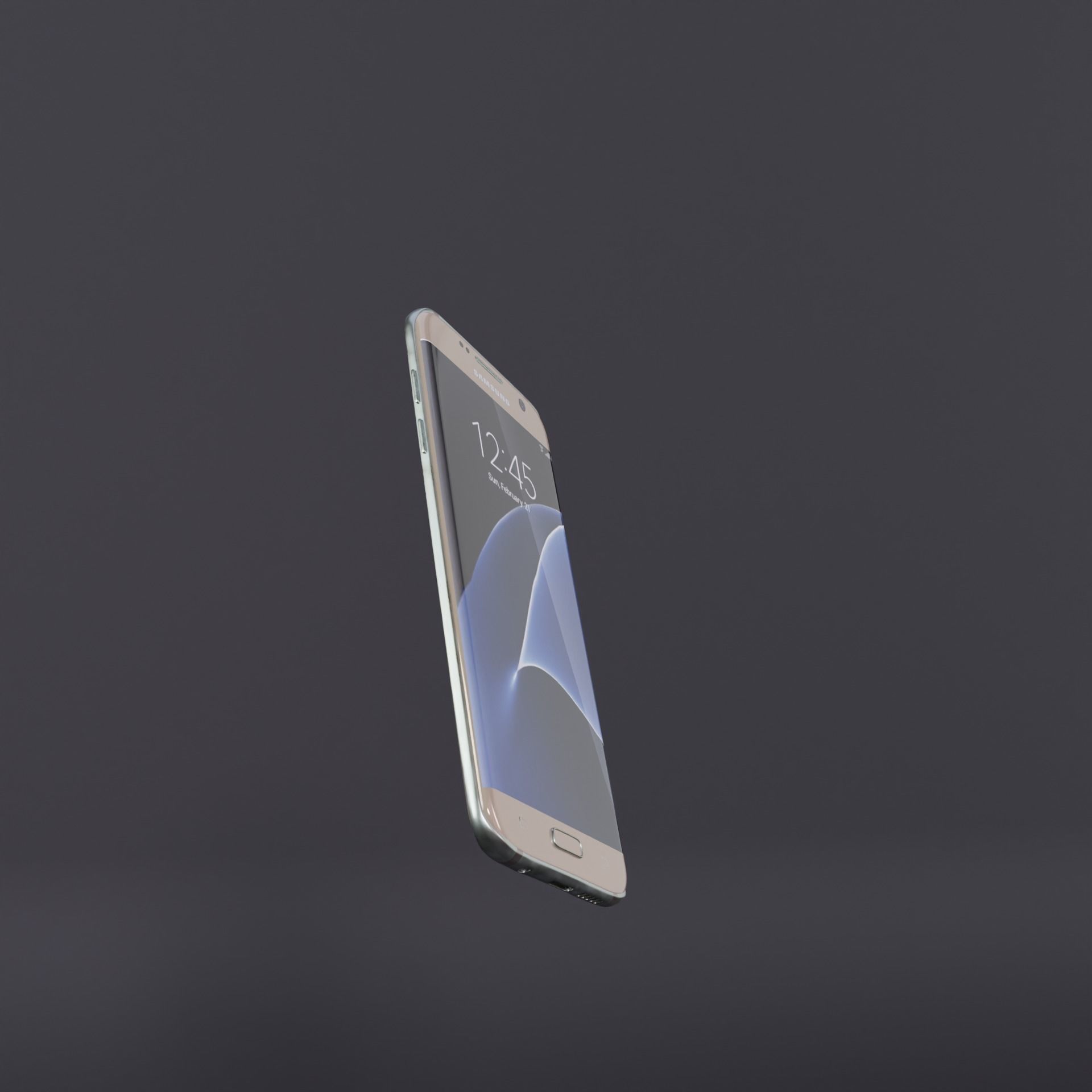 Samsung Galaxy S7 edge 3D model | CGTrader