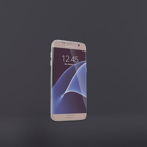 Samsung Galaxy S7 edge 3D model | CGTrader