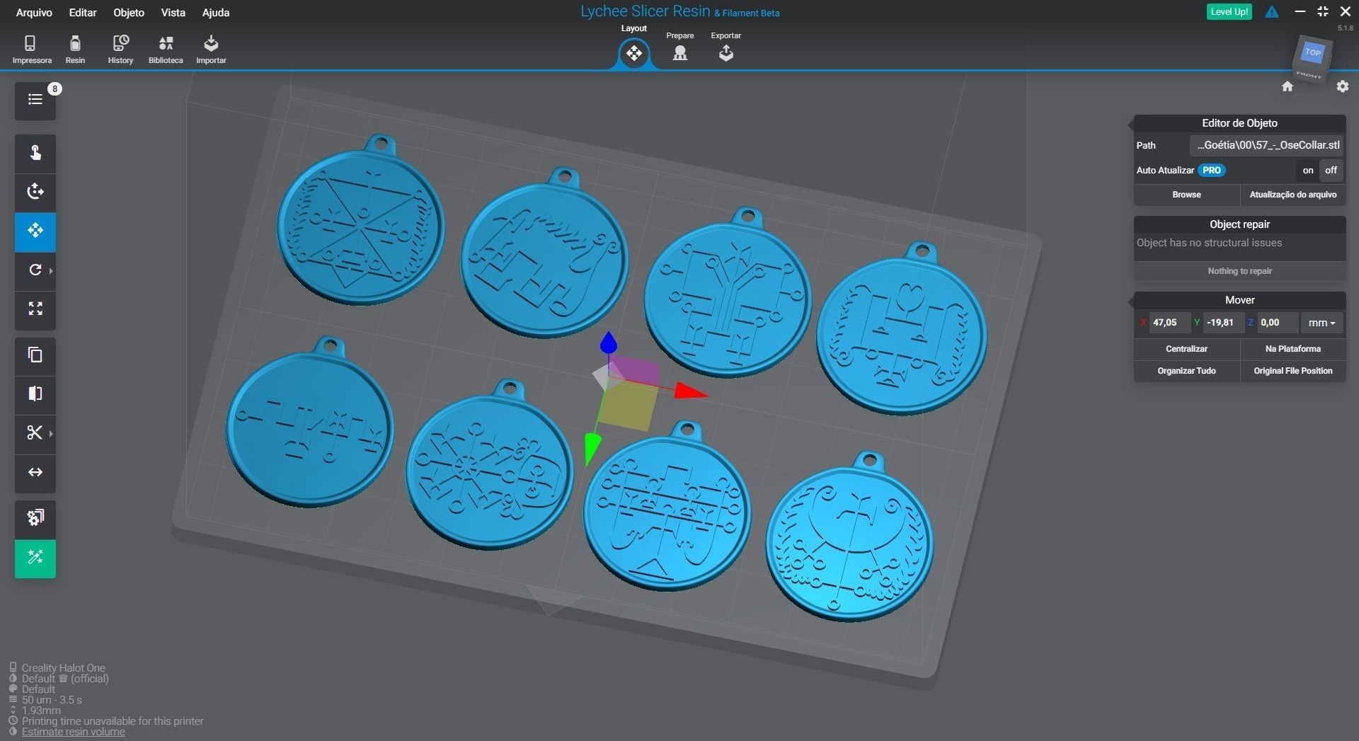 72 sigils Goetia 3D model 3D printable | CGTrader