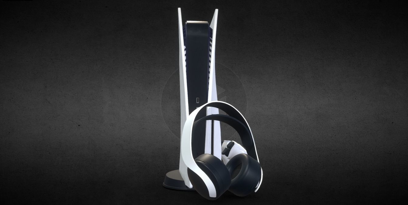 3D model Play 5 VR / AR / low-poly | CGTrader