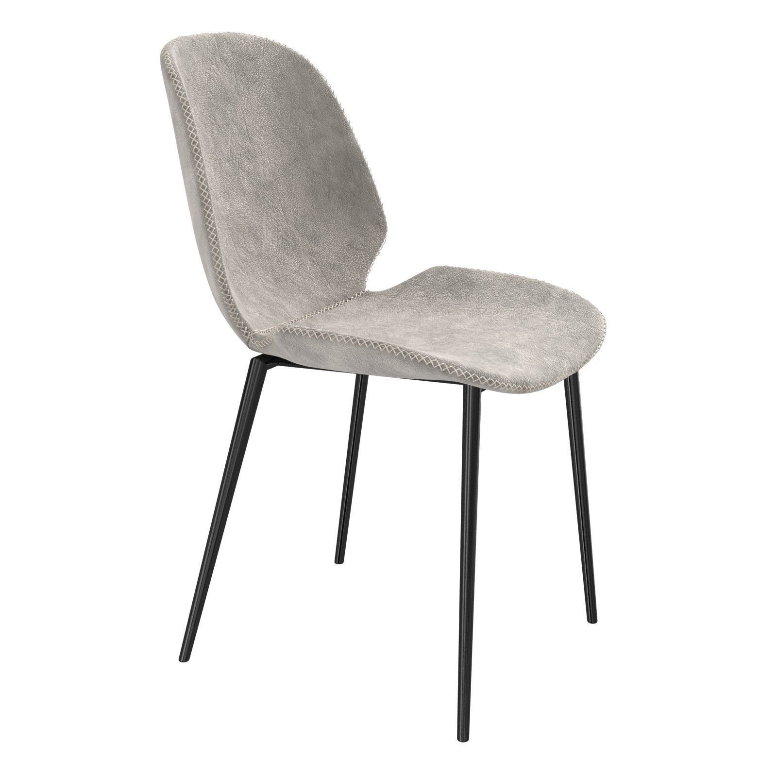 Kare design Chair Honey Moon Grey 3D model | CGTrader