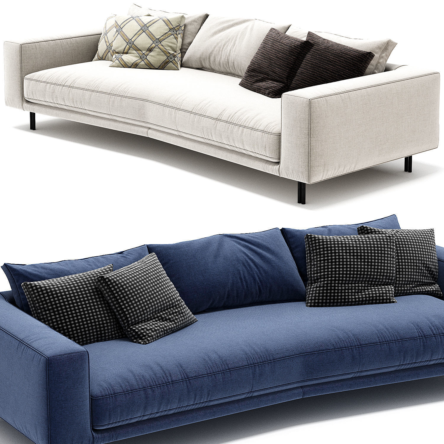 Inno Erba Italia Sofa 3D model | CGTrader