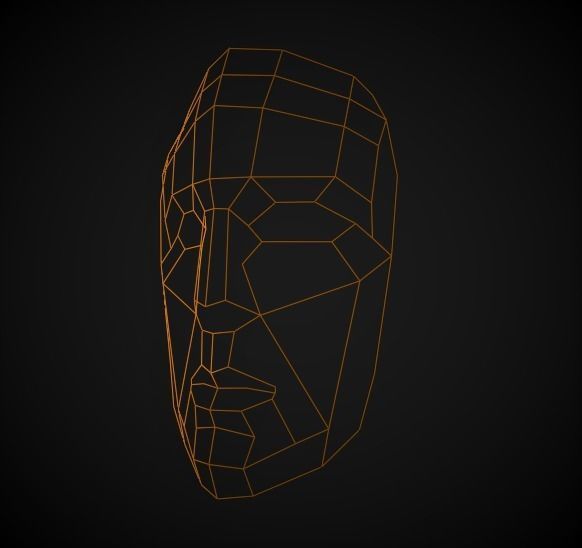 Male Face Mask - 3d Printable free 3D model | CGTrader