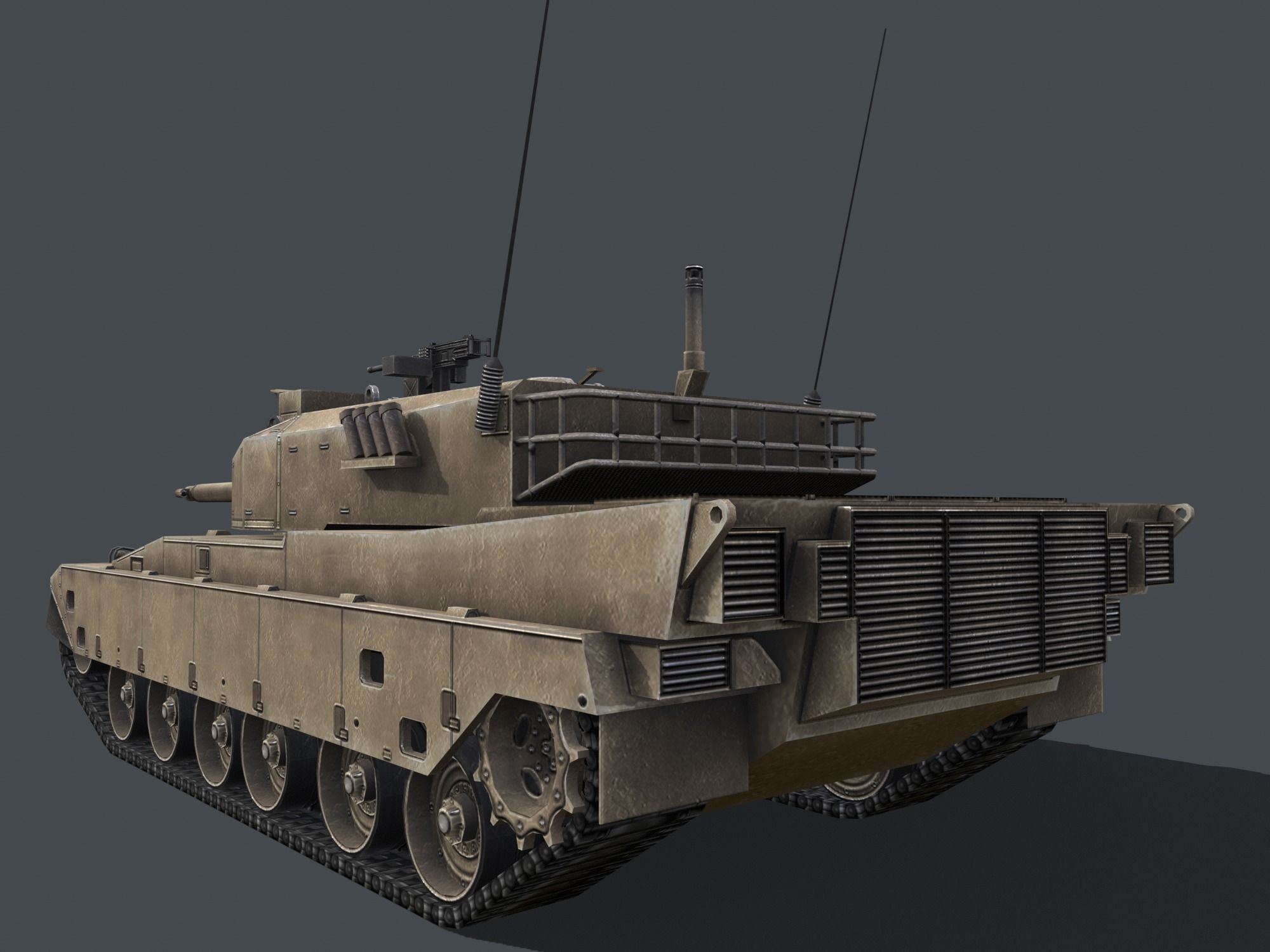3D model Type 90 Main Battle Tank VR / AR / low-poly | CGTrader