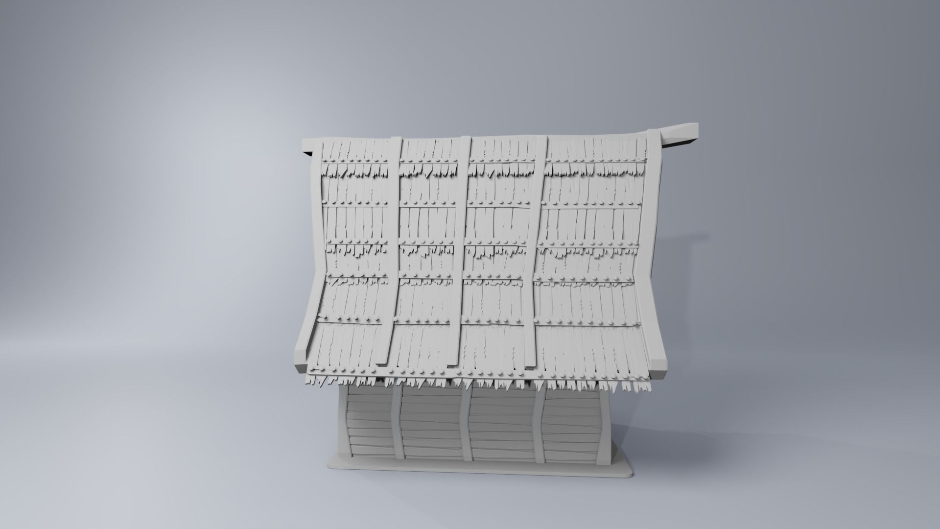 Simple Printable Barn 3D model 3D printable | CGTrader