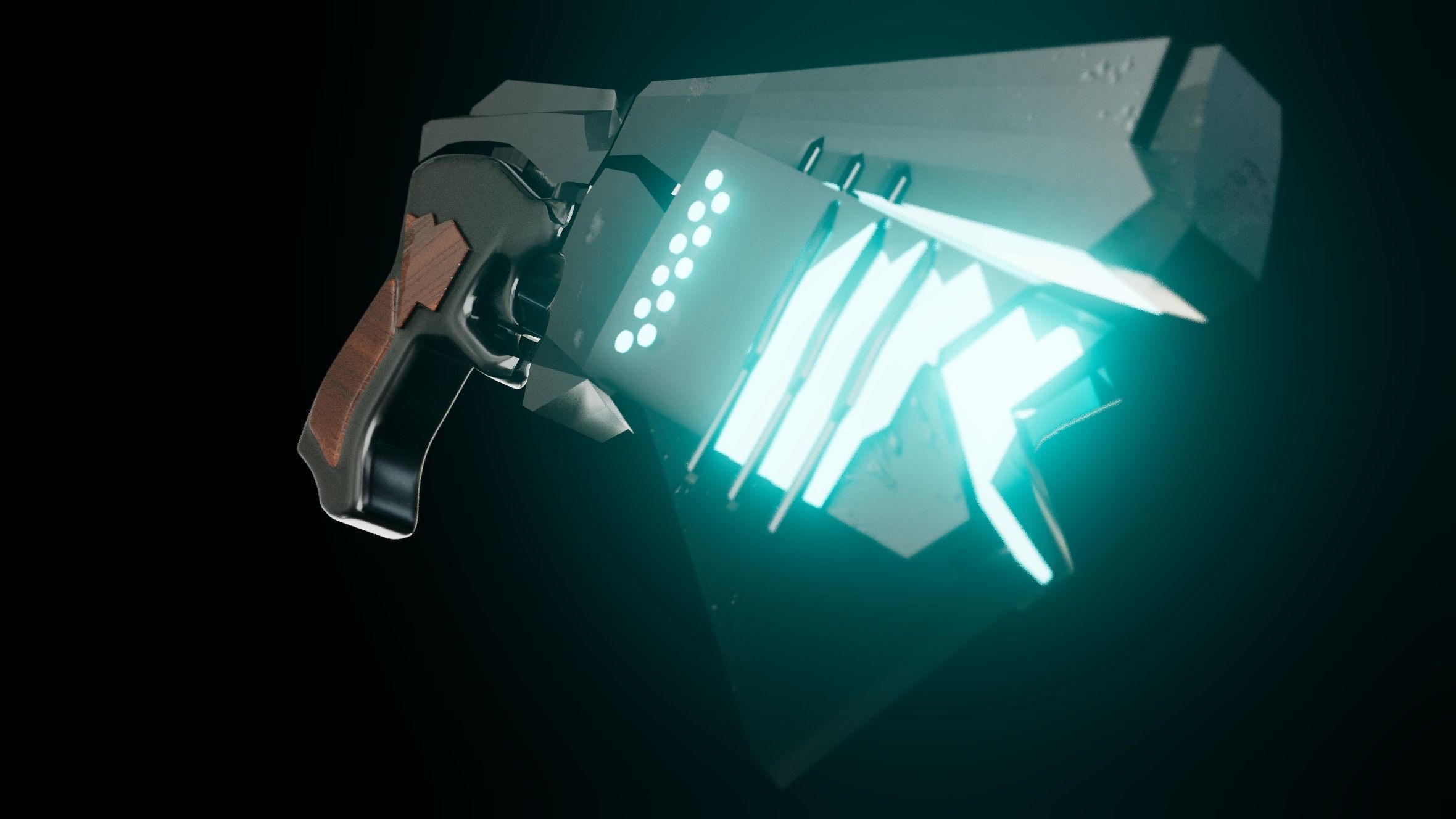 Psychopass Gun Dominator 3D Model 3D model | CGTrader