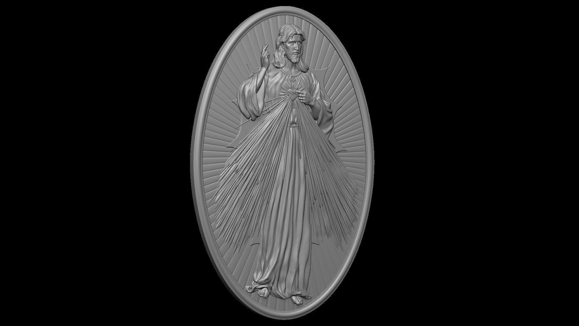 Jesus Relief 11 3D model 3D printable | CGTrader