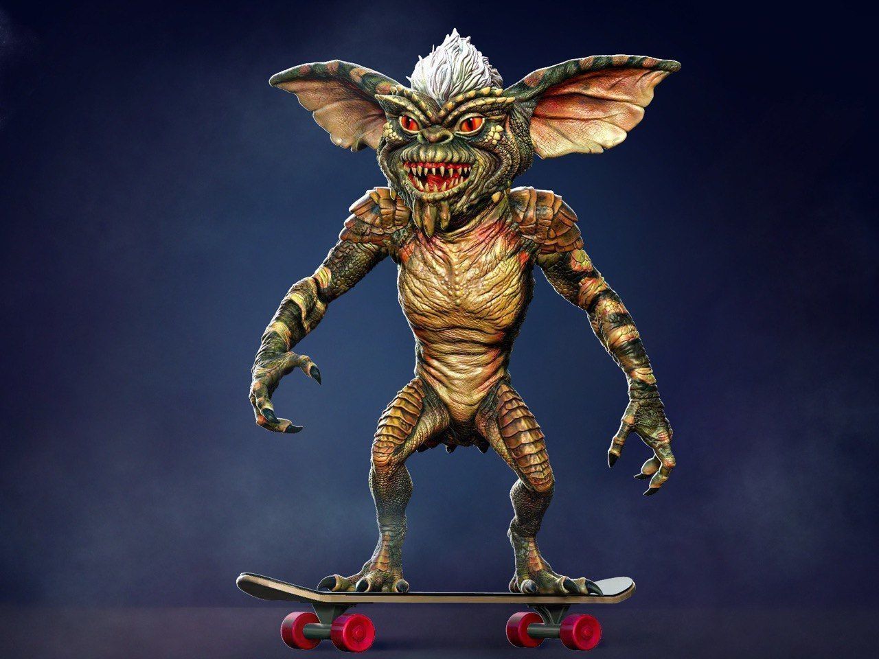 Gremlin Stripe 3D model 3D printable | CGTrader