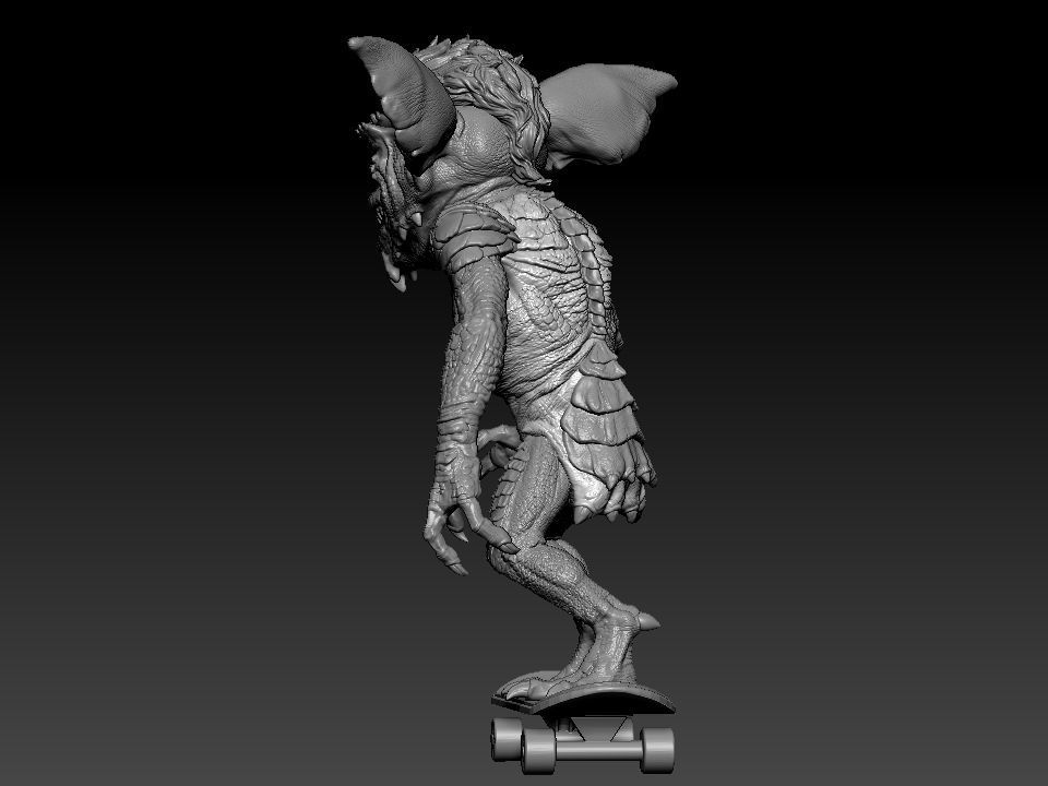 Gremlin Stripe 3D model 3D printable | CGTrader