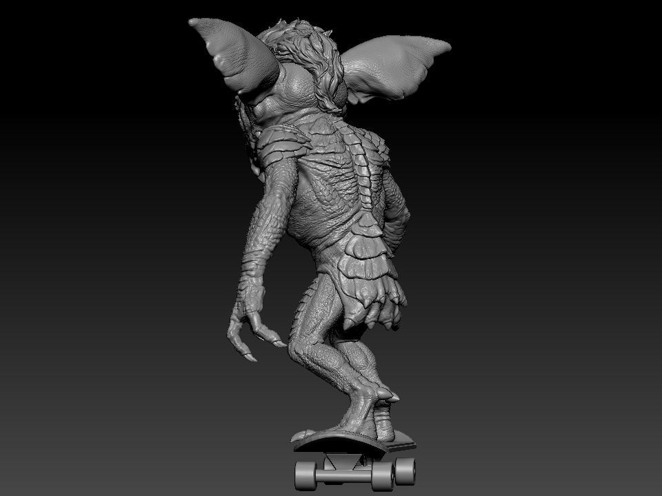 Gremlin Stripe 3D model 3D printable | CGTrader