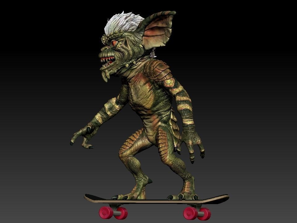 Gremlin Stripe 3D model 3D printable | CGTrader
