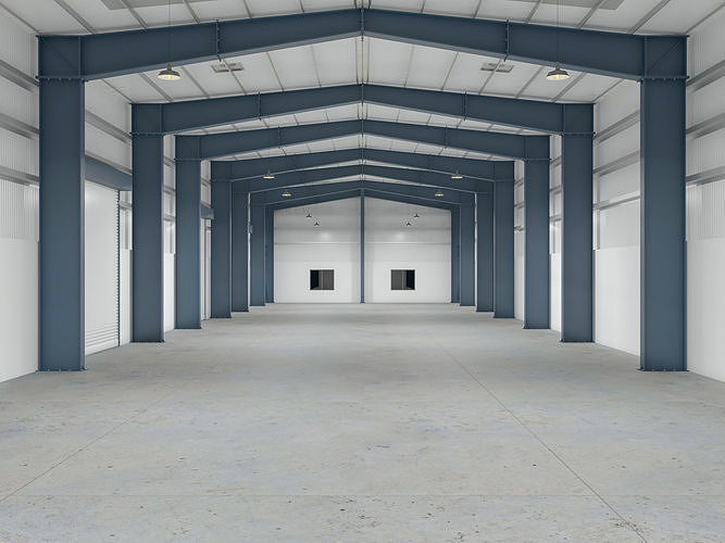 Warehouse 3d model 3D model | CGTrader