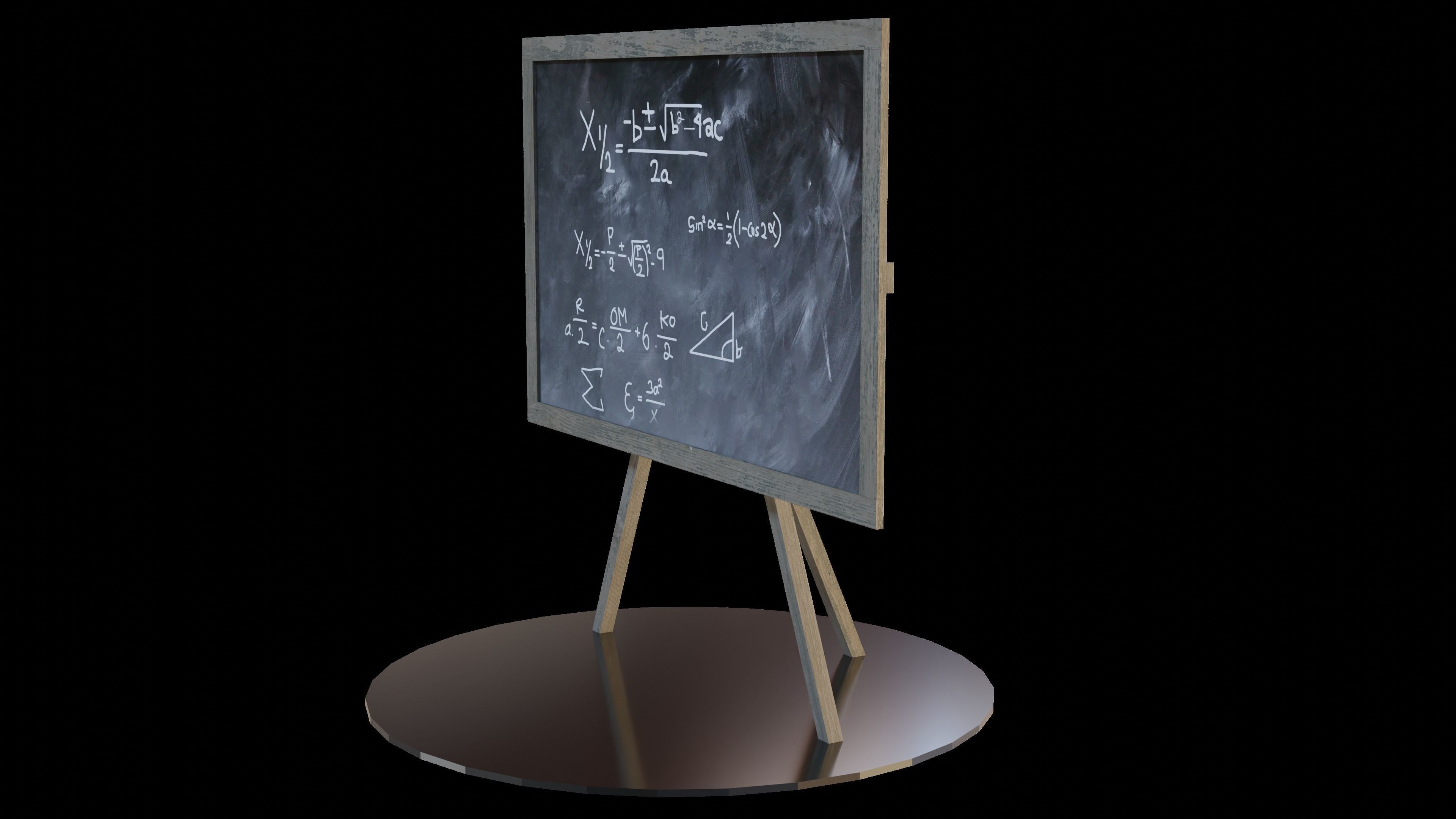 Board Class 3D model | CGTrader
