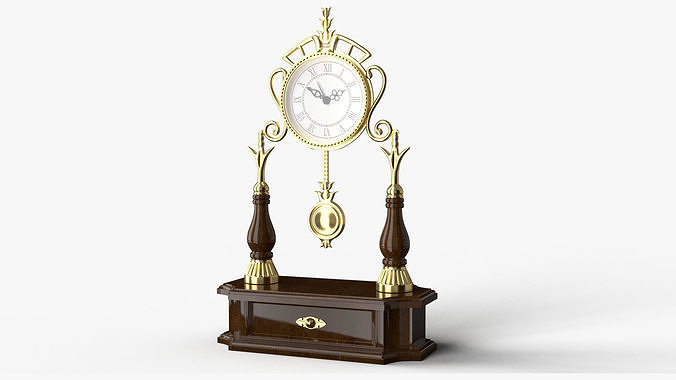 Pendulum Clock 3D model | CGTrader