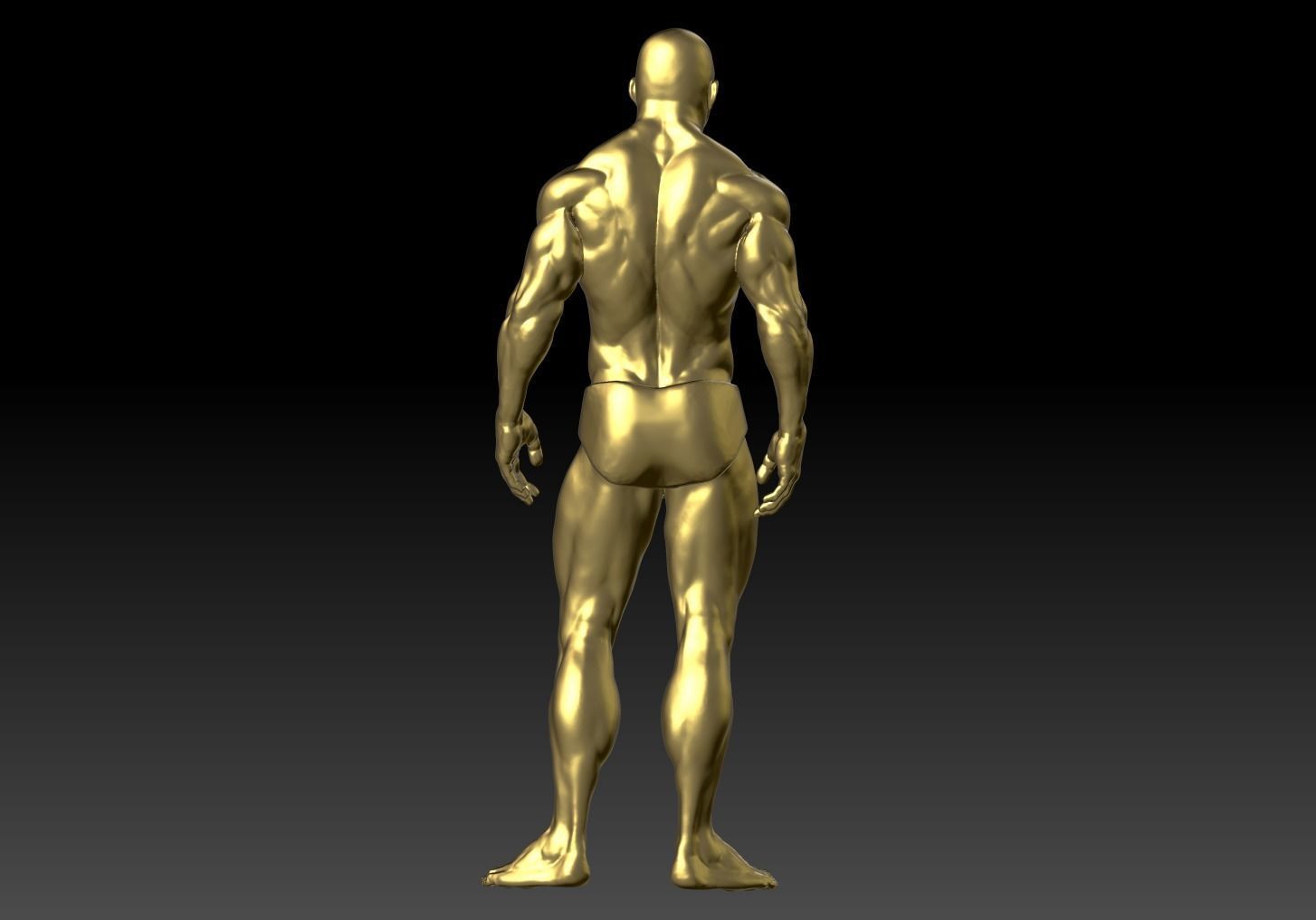 Hunk man 3D model figure male figure muscle human body 3D model 3D ...