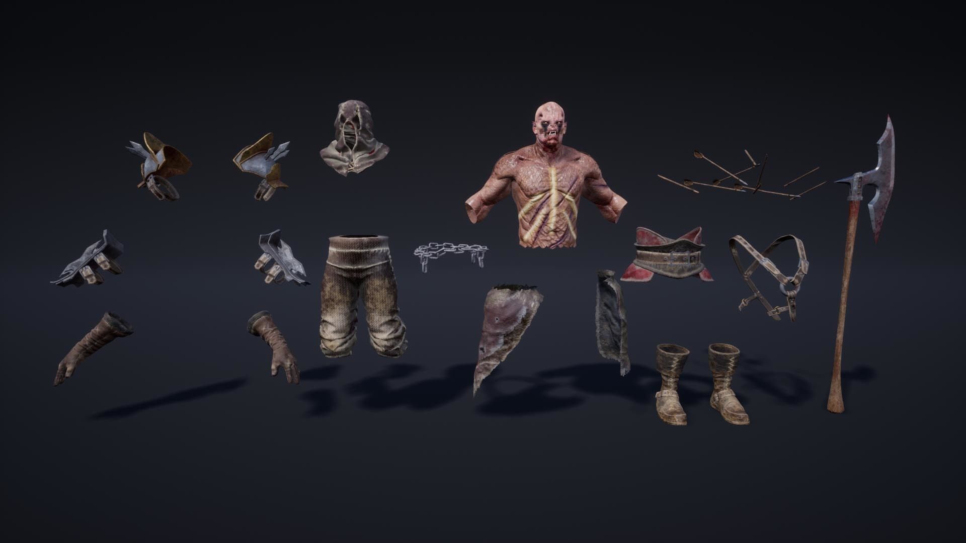 3D model Fantasy Enemies Pack VR / AR / low-poly | CGTrader